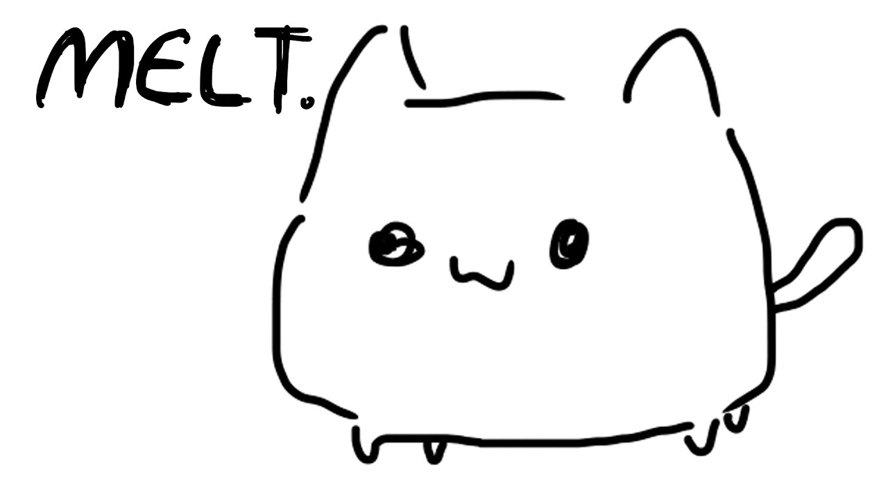 melted cat. - YouTube