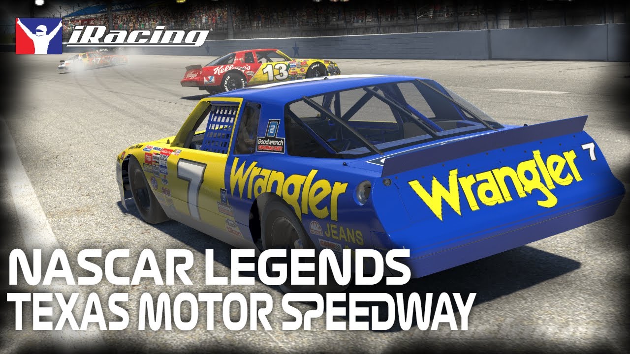 iRacing NASCAR Legends Series at Texas Motor Speedway - Week 1 Season 4 ...