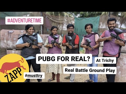 Pubg for Real?? #zapp #adventure #games #trichy #pubg #realgame #trichy ...