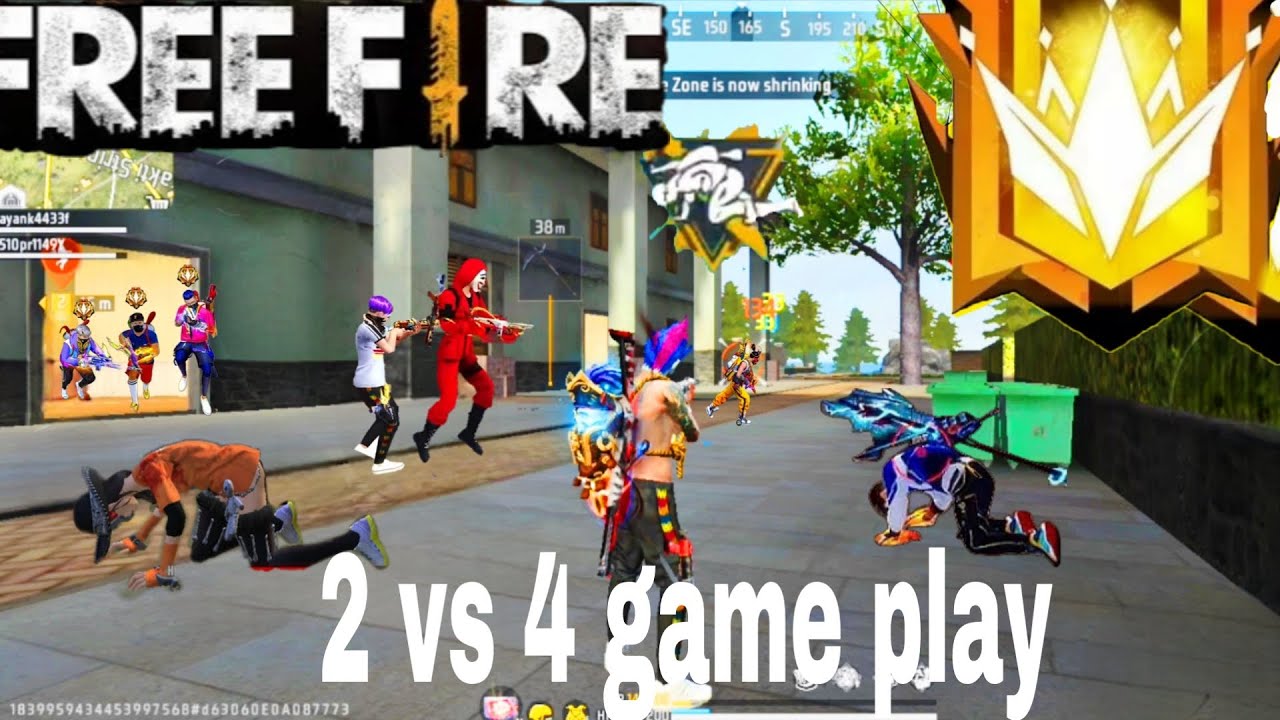 my new game play in free fire 🔥 dou vs squad for mobile game play 15 ...