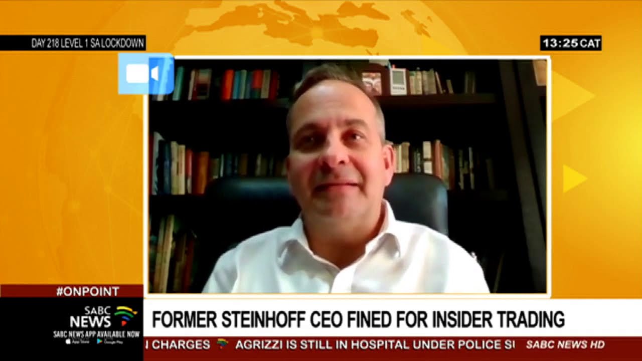 Former Steinhoff CEO Markus Jooste fined R123 million for insider ...