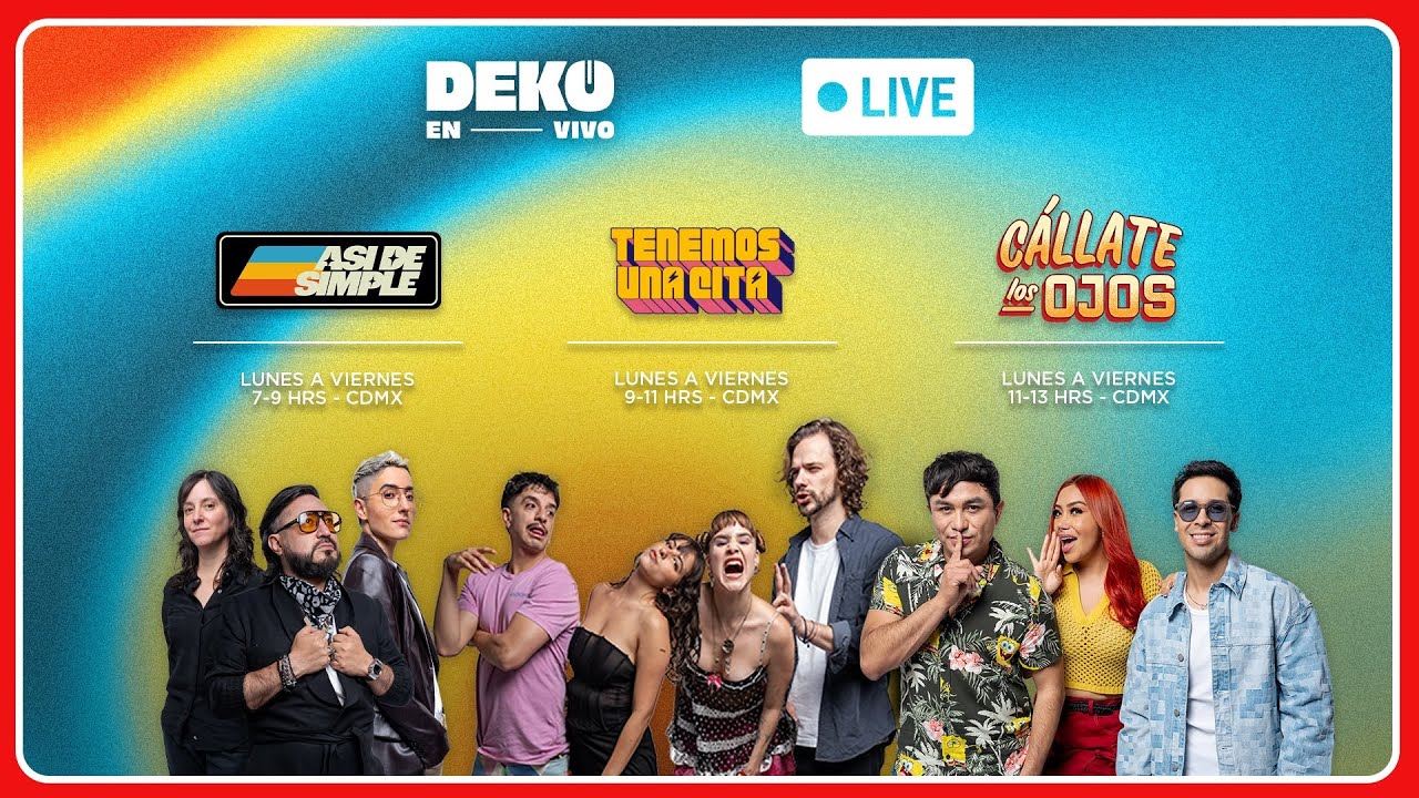 Así de simple con Maca Carriedo, Leonora Milán y Jiots | En vivo - YouTube