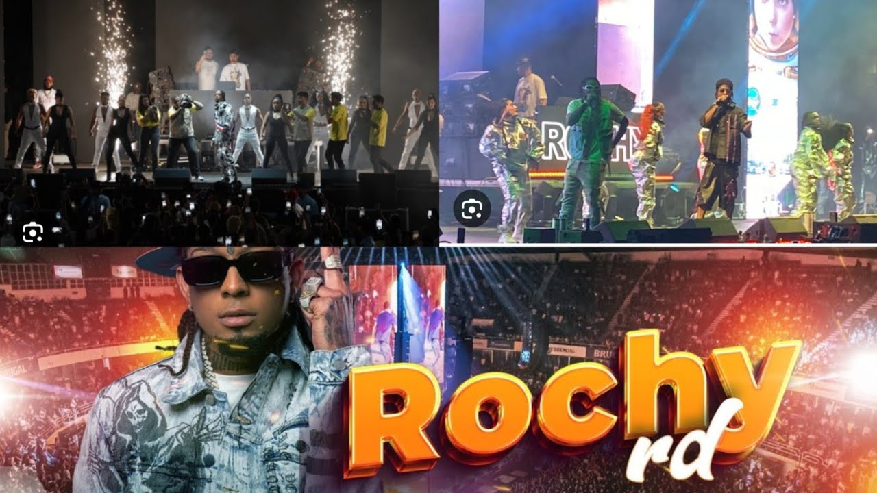 Rochy RD a casa llena cantantes invitados concierto palacios de los ...