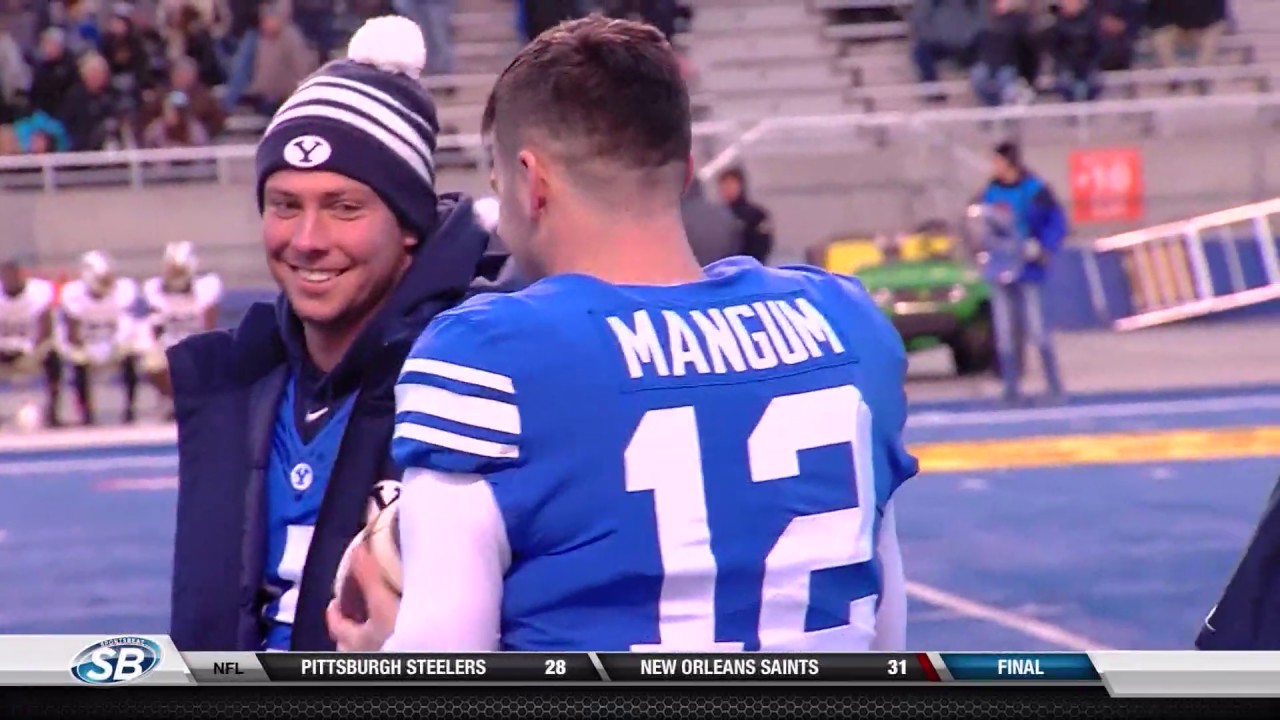 Despite highs and lows, Tanner Mangum reflects favorably on BYU career ...