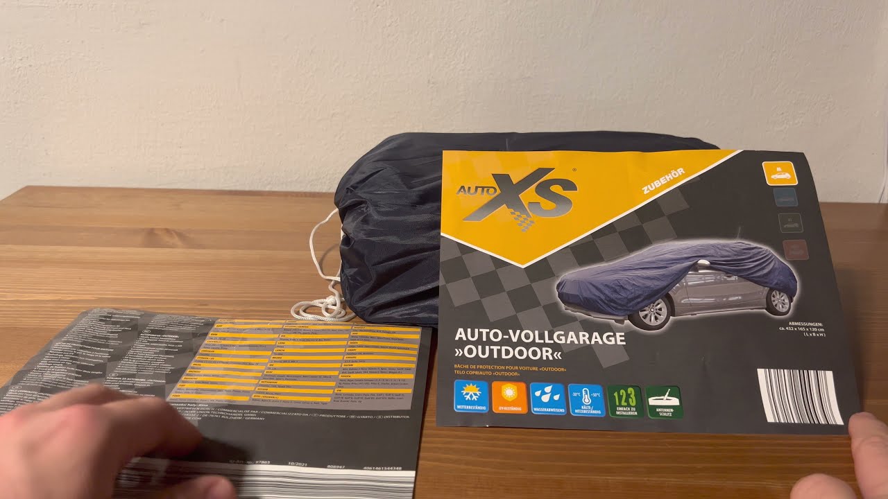 AUTO XS® Auto-Vollgarage - Auto Vollgarage Aldi - Auto Abdeckplane Aldi ...