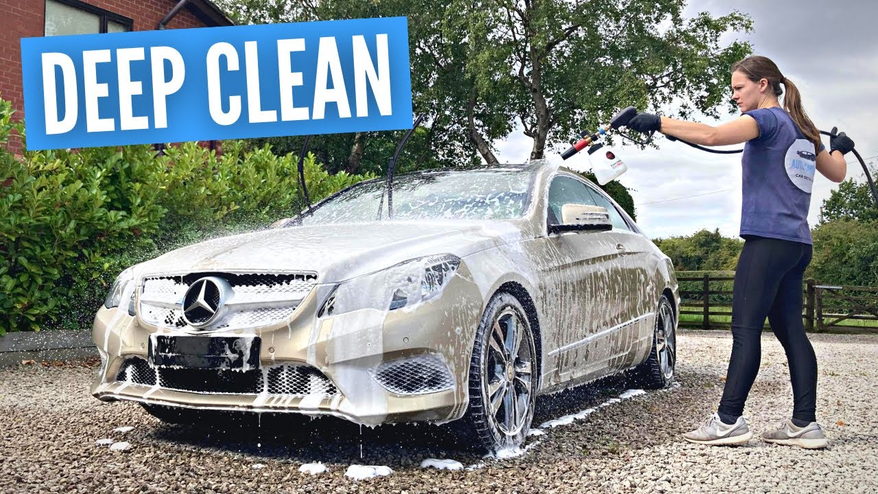 Exterior Deep Clean and Protection | Mercedes-Benz E-Class Coupe - YouTube