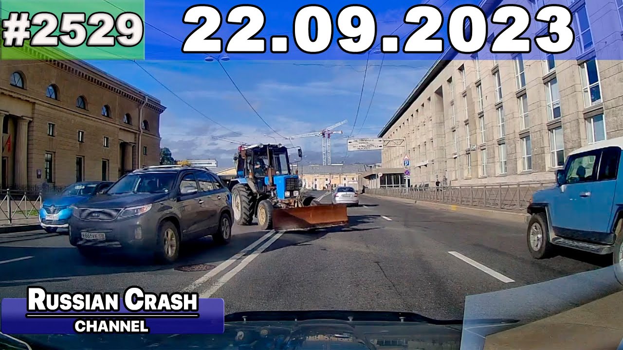 ДТП. Подборка на видеорегистратор за 22.09.2023 Сентябрь 2023 - YouTube