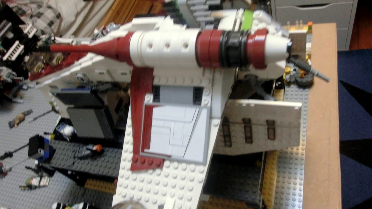 lego star wars republic base on cardia #3 - YouTube