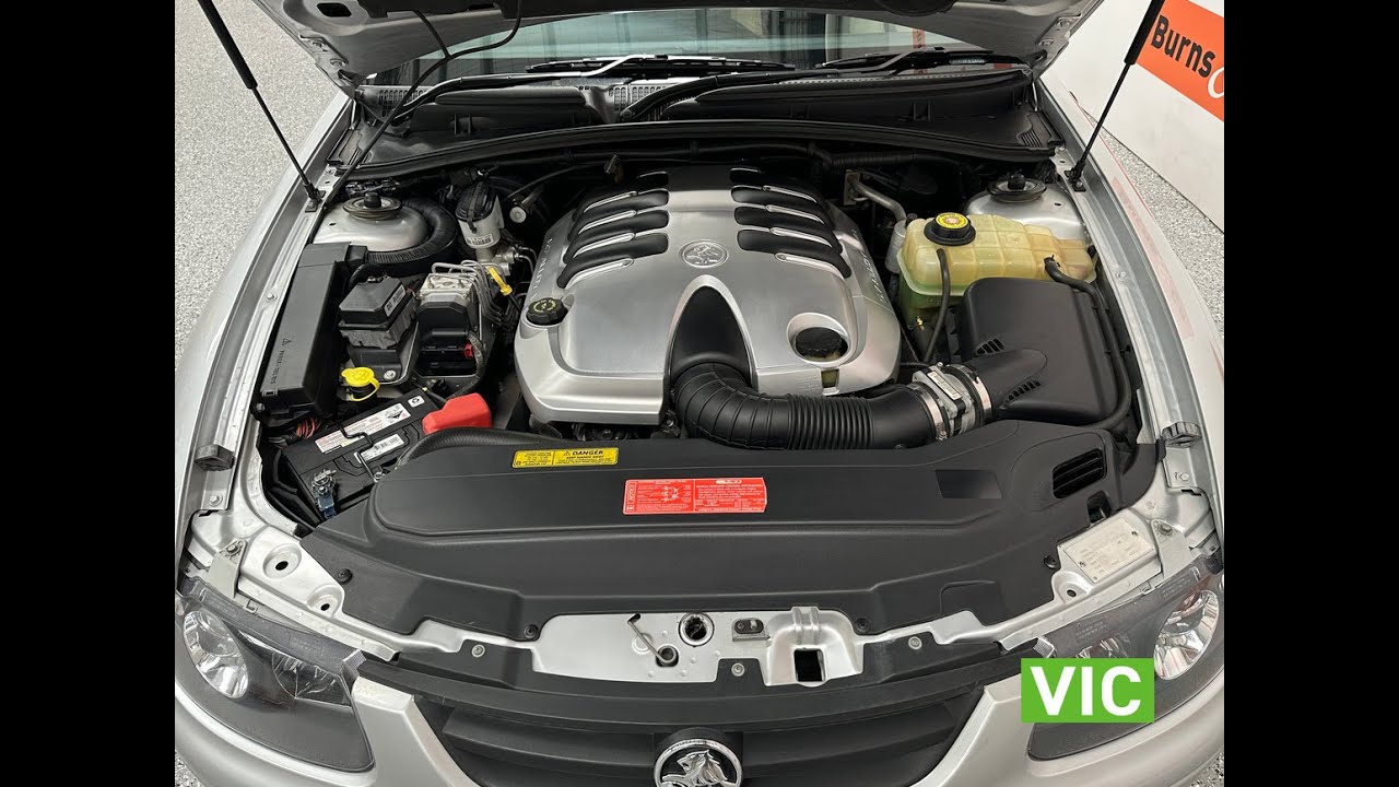 2002 Holden CV8 Monaro - Engine Video - YouTube