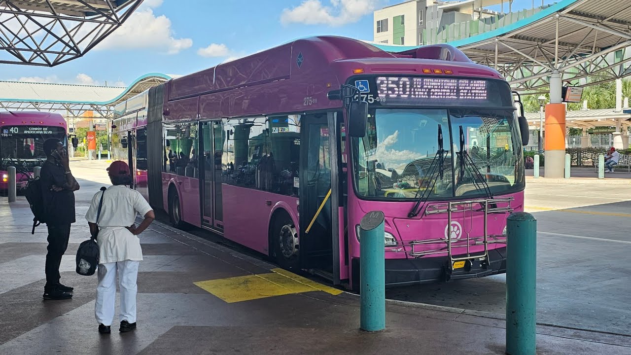 LYNX: Onboard 2019 New Flyer XN60 #275-619 on Link 350 Express Full ...