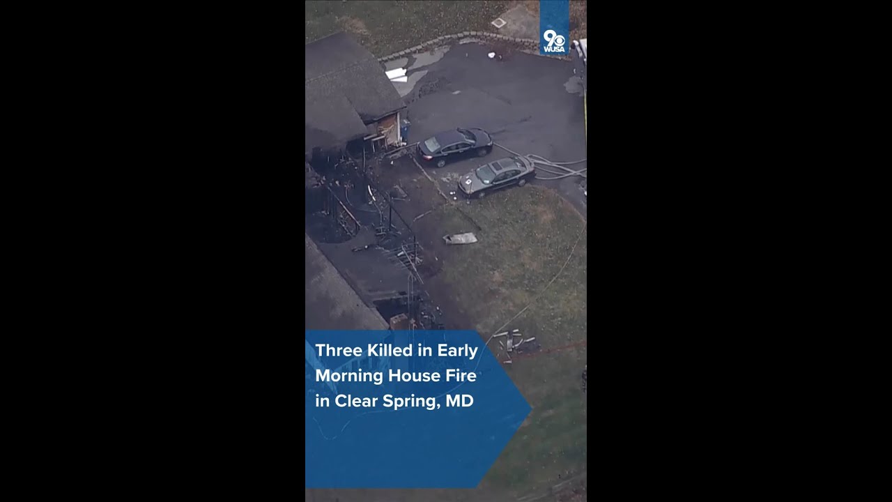 Three Killed in House Fire in Clear Spring, MD - YouTube