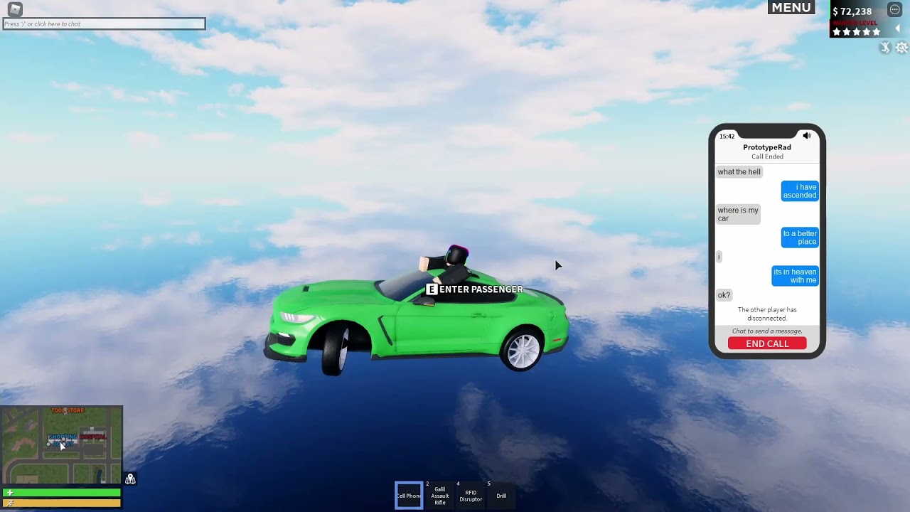 Flying Car Glitch in ERLC - YouTube