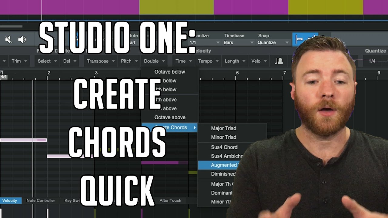 Studio One Using Macros To Create Quick Chords YouTube Studio One Using Macros To Create Quick Chords YouTube