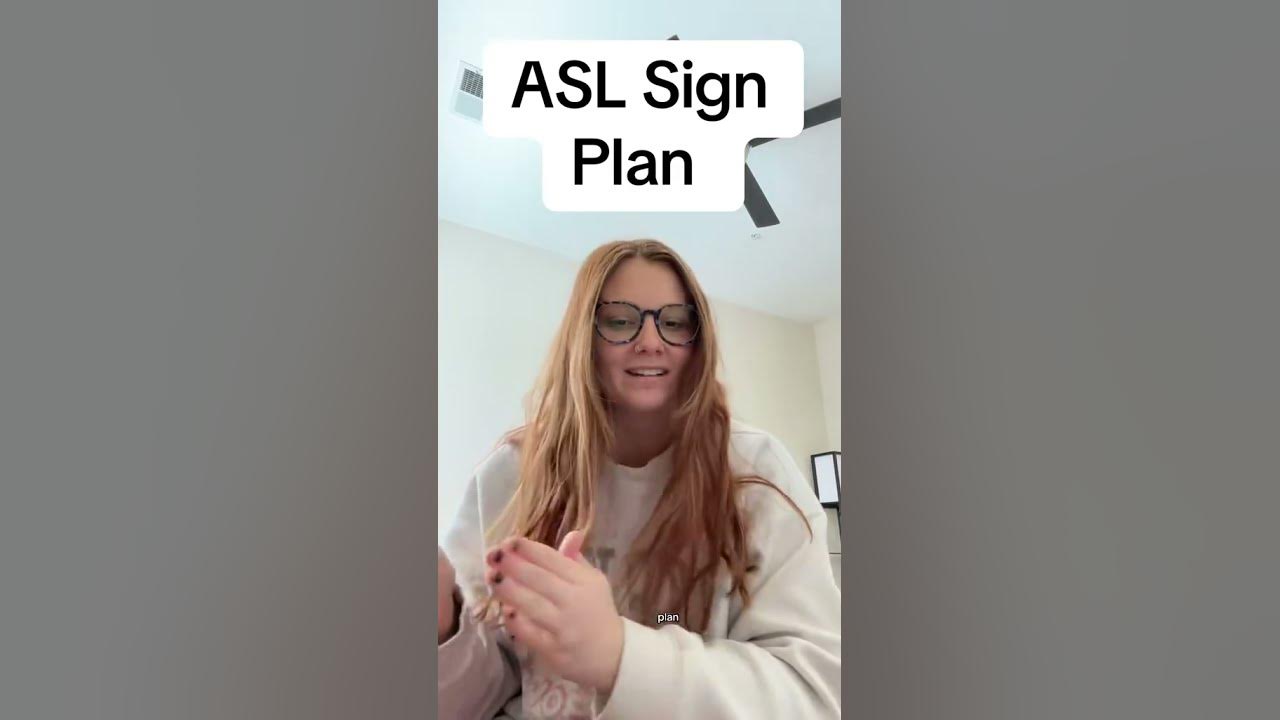 Learn How To Sign "Plan" in ASL for Beginners | American Sign Language ...