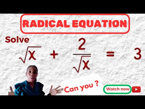 Surdic Equation|| Radical Equation|| precalculus. #viralmath - YouTube
