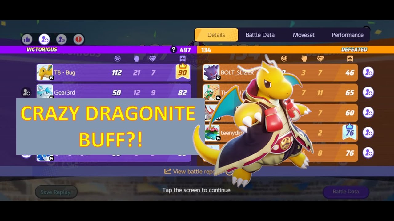 DRAGONITE NOW OP ?! GAMEPLAY HIGHLIGHT. DRAGON DANCE + OUTRAGE BUILD ...