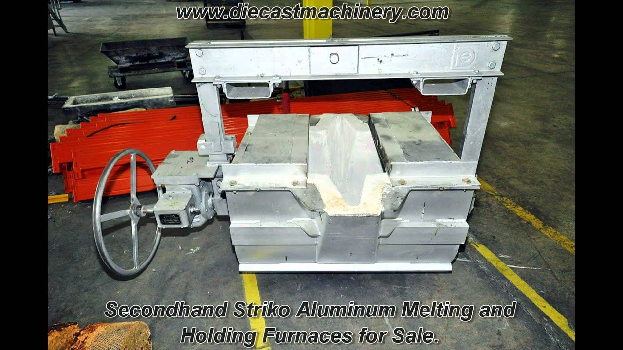 Striko Aluminum Melting & Holding Furnaces for Sale - YouTube