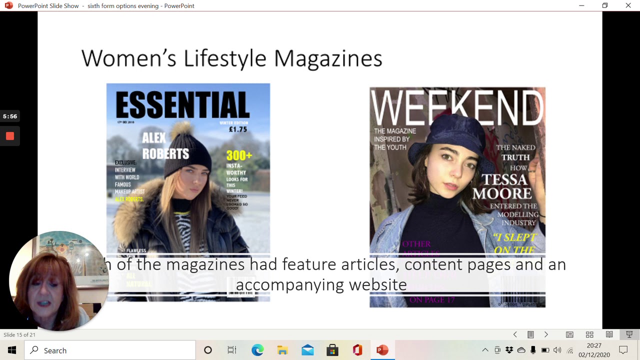 Media Studies A Level Open Evening 2021 - YouTube