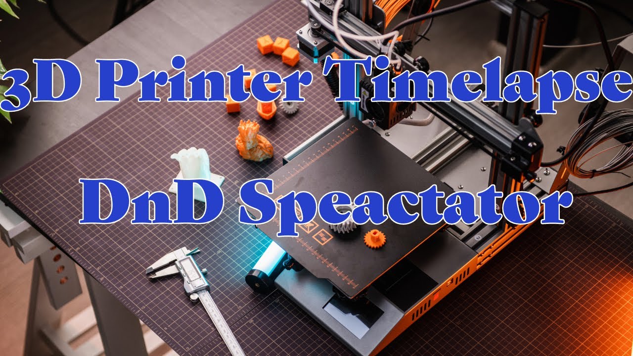 DnD Spectator Mini 3D printing Timelapse - YouTube