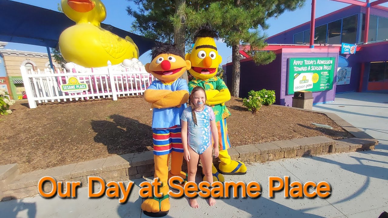 Our Day at Sesame Place | Sesame Street Character | Abbys Fairy Falls ...