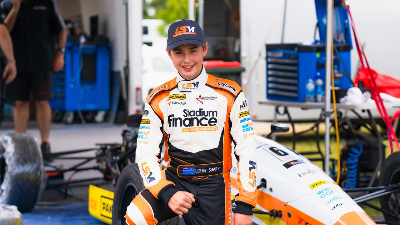 Louis Sharp Formula Ford 2022! At 14 Years Old, Is This New Zealand's ...