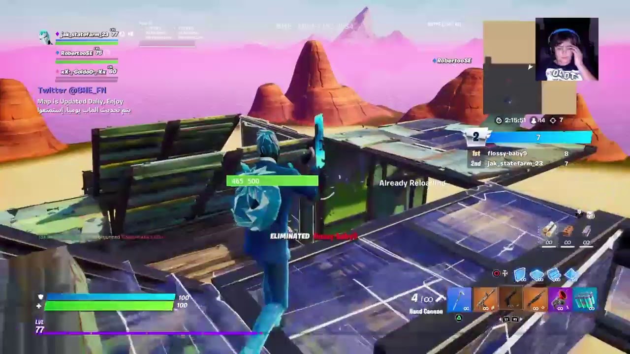 Fortnite face reveal 2 - YouTube