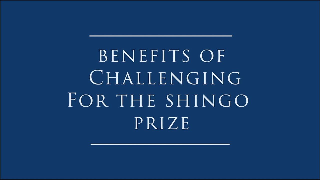 Benefits of Challenging for the Shingo Prize - YouTube