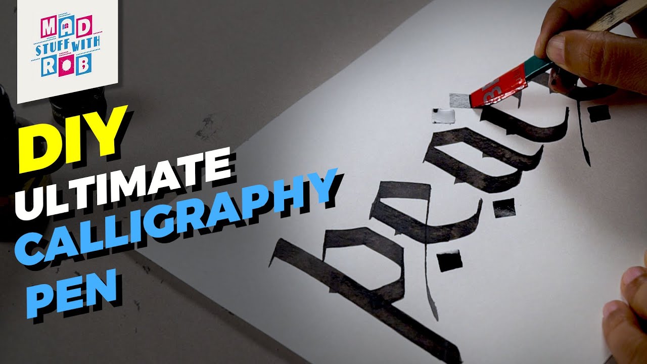 How To Make An Ultimate Calligraphy Pen YouTube how-to-make-an-ultimate-calligraphy-pen-youtube
