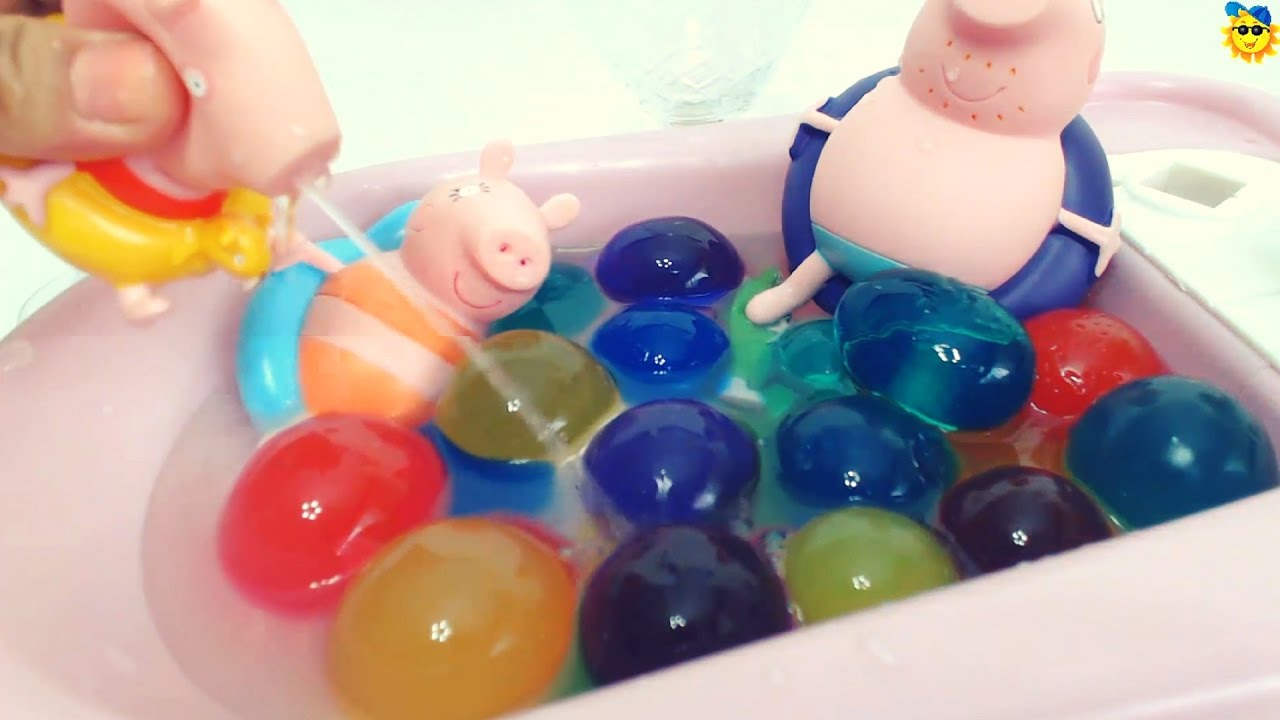 Peppa Pig Magic Jumbo Water Balls - YouTube
