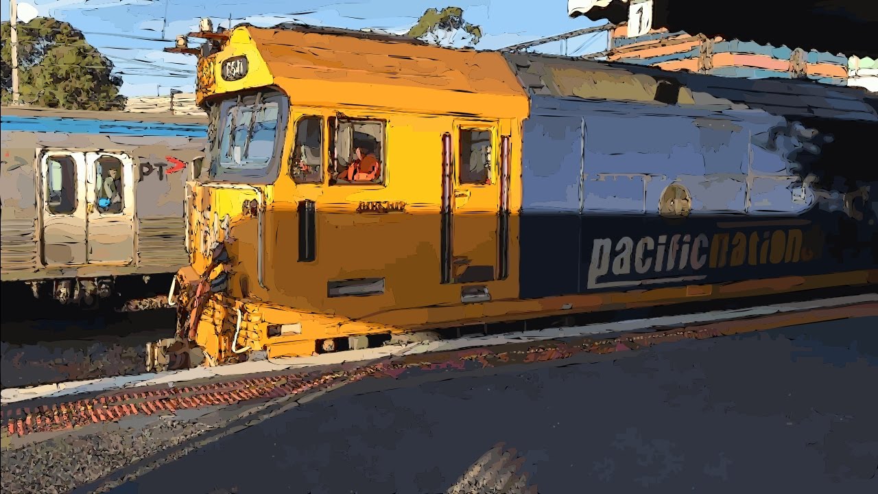 Pacific National G541 & XR 550 Freight Locomotives in Tandem - YouTube
