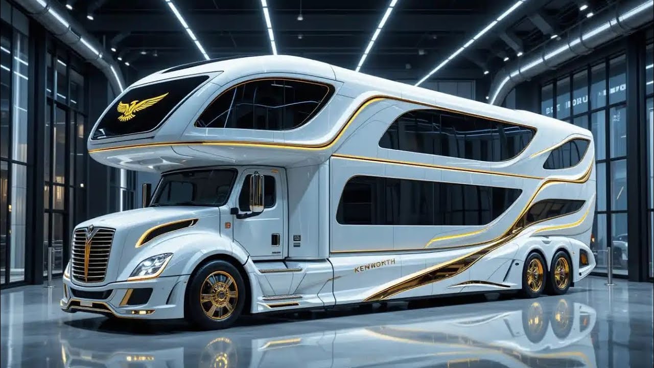 Futuristic Luxury Double-Decker RV Concept - YouTube