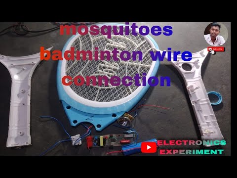 mosquito badminton full connection - YouTube