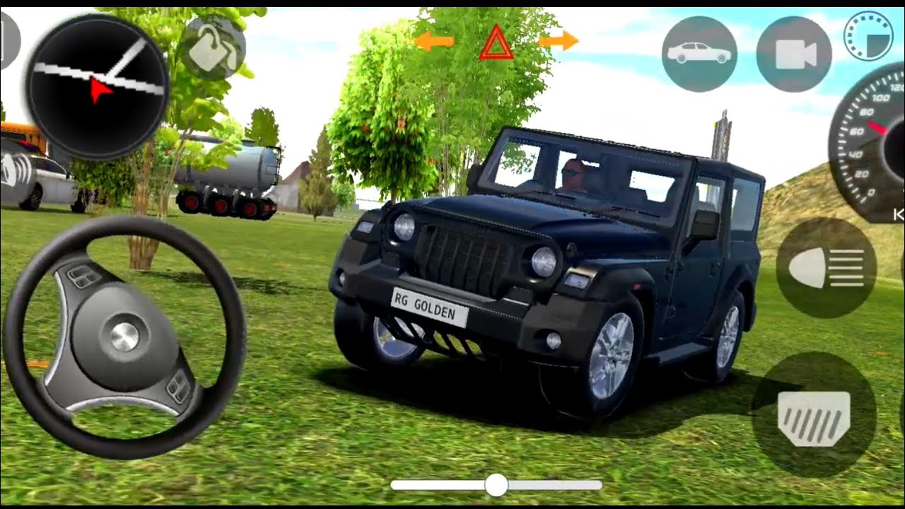 DOLLAR SONG INDIAN CARS 🔥MODIFIED DRIVING 3D THAR 😈INDIAN CARS 💥 ...