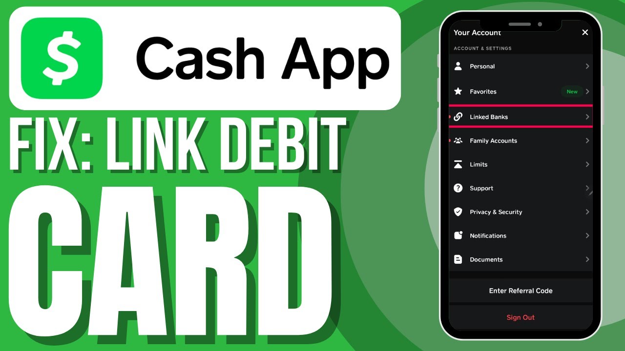 FIX: Cash App Not Linking Debit Card - YouTube
