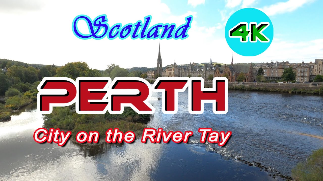 PERTH WALK, Scotland Walking Tour in 4K - YouTube