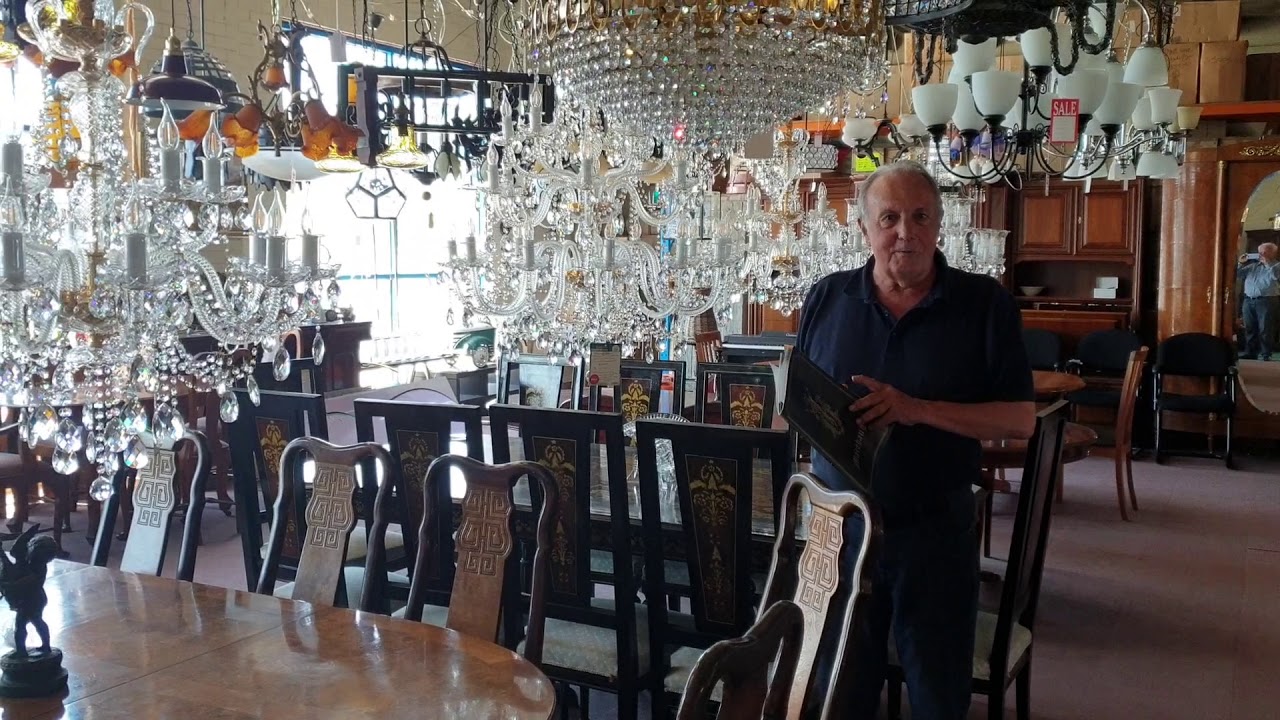 Tony and Marchand Chandeliers - YouTube