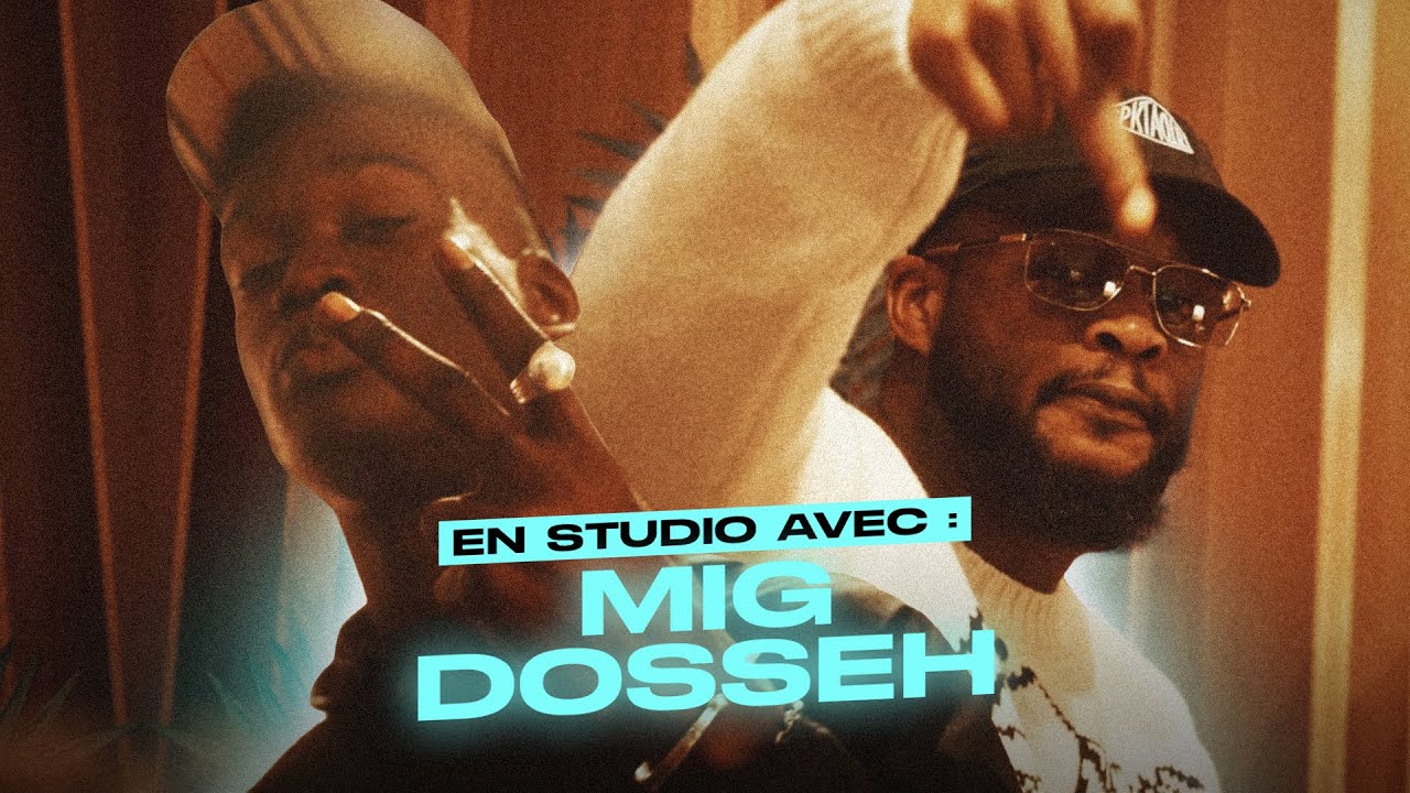 Dosseh feat. MIG - Séance studio du titre "SUR ÉCOUTE" - YouTube