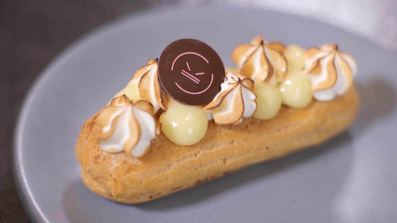 Eye-catching eclairs excite eaters near Chicago - YouTube