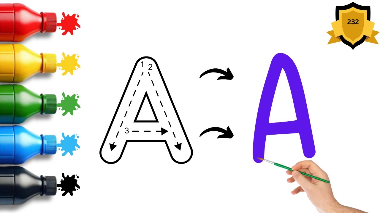 Fun Alphabet Writing for Toddlers - Easy Learning with ABCD ...