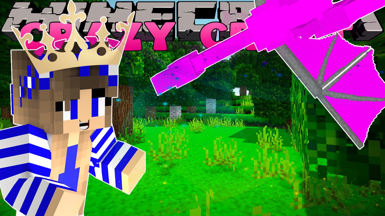 Minecraft-CRAZY CRAFT 3.0-FINDING THE PRINCESS DRAGON!! - YouTube
