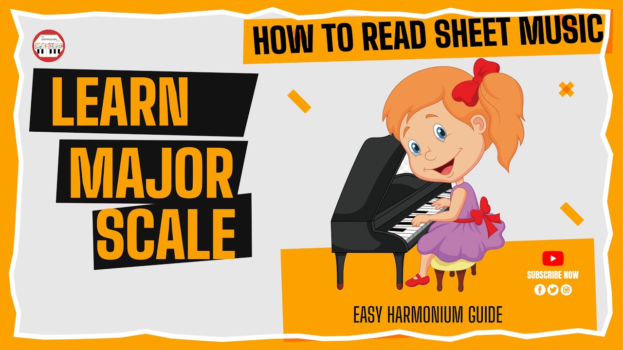Lesson # 20 | Lets Learn Major Scale | How to Read Sheet Music | Urdu ...