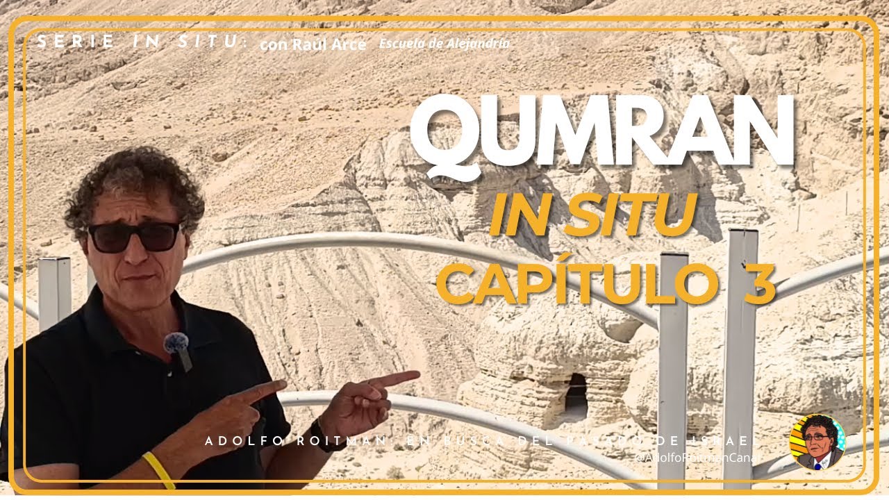 QUMRAN in Situ: VISITA Guiada en las CUEVAS de QUMRAN - YouTube