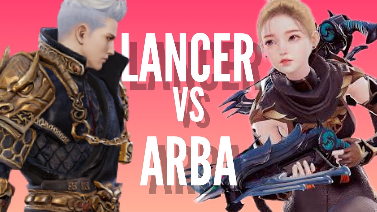 MIR4 - LANCER VS ARBA [Basic Combo] - YouTube