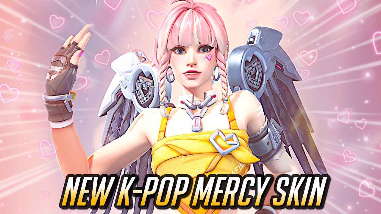 💗 NEW Le Sserafim Mercy Skin Is The Cutest! 💗 Season 15 Mercy ...