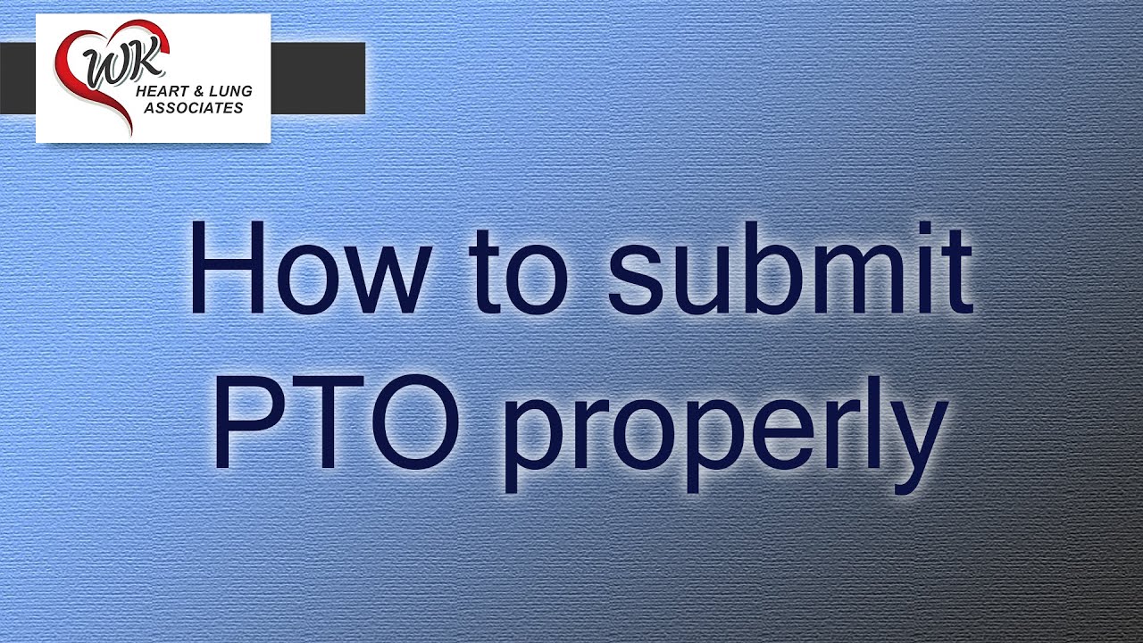 Paychex PTO submit process FINAL - YouTube