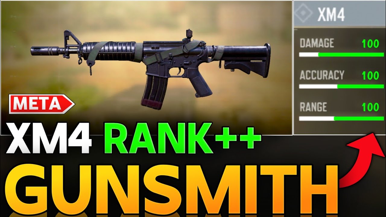XM4 THE NEW META BEST RANK GUNSMITH IN CALL OF DUTY MOBILE | - YouTube