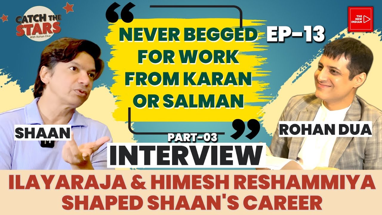 Shaan Tells Rohan Dua How Ilayaraja & Himesh Made Him Perfectionist ...
