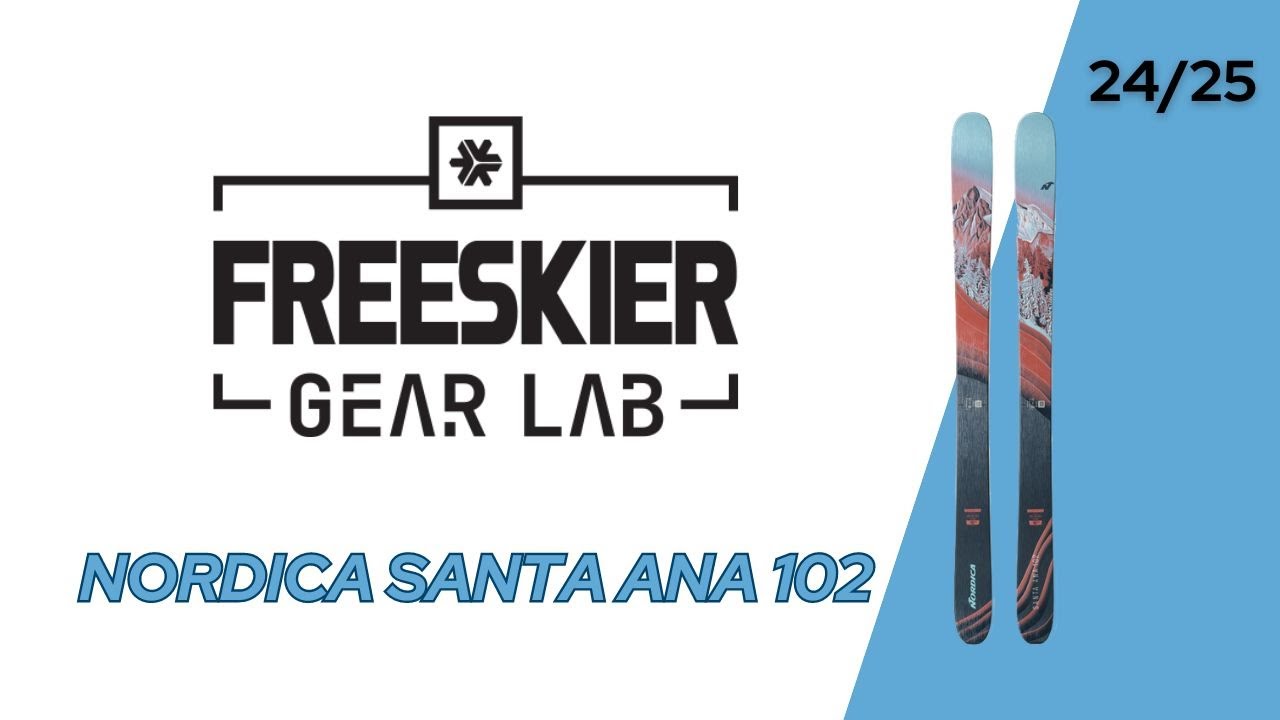 FREESKIER Gear Lab First Impression: Nordica Santa Ana 102 - YouTube