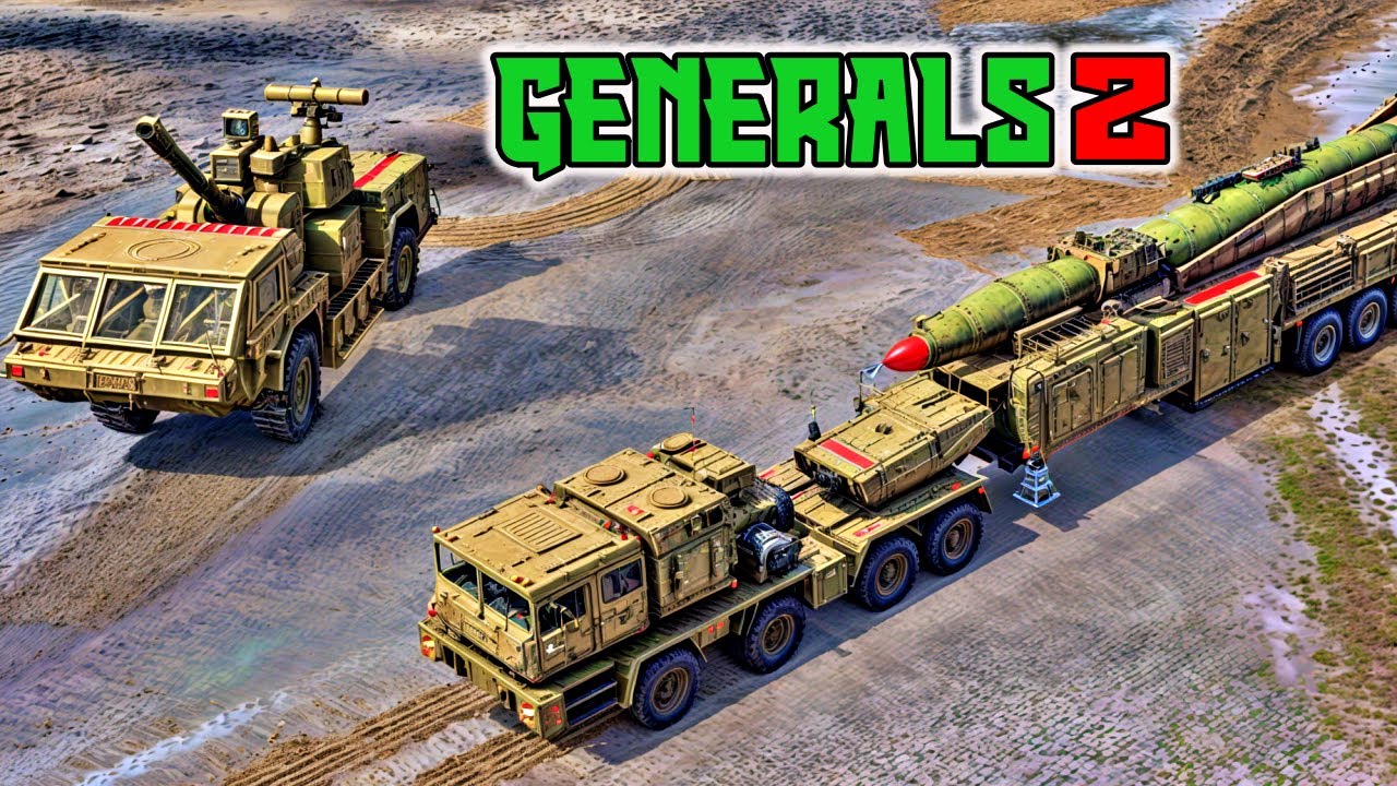 Command & Conquer " GENERALS 2 " Legendary Scud Operations - YouTube