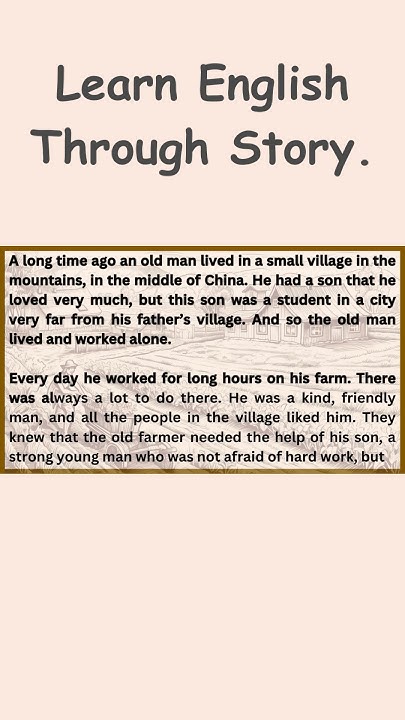 Learn English Through Story | Good Luck or Bad Luck Who Knows | Level ...